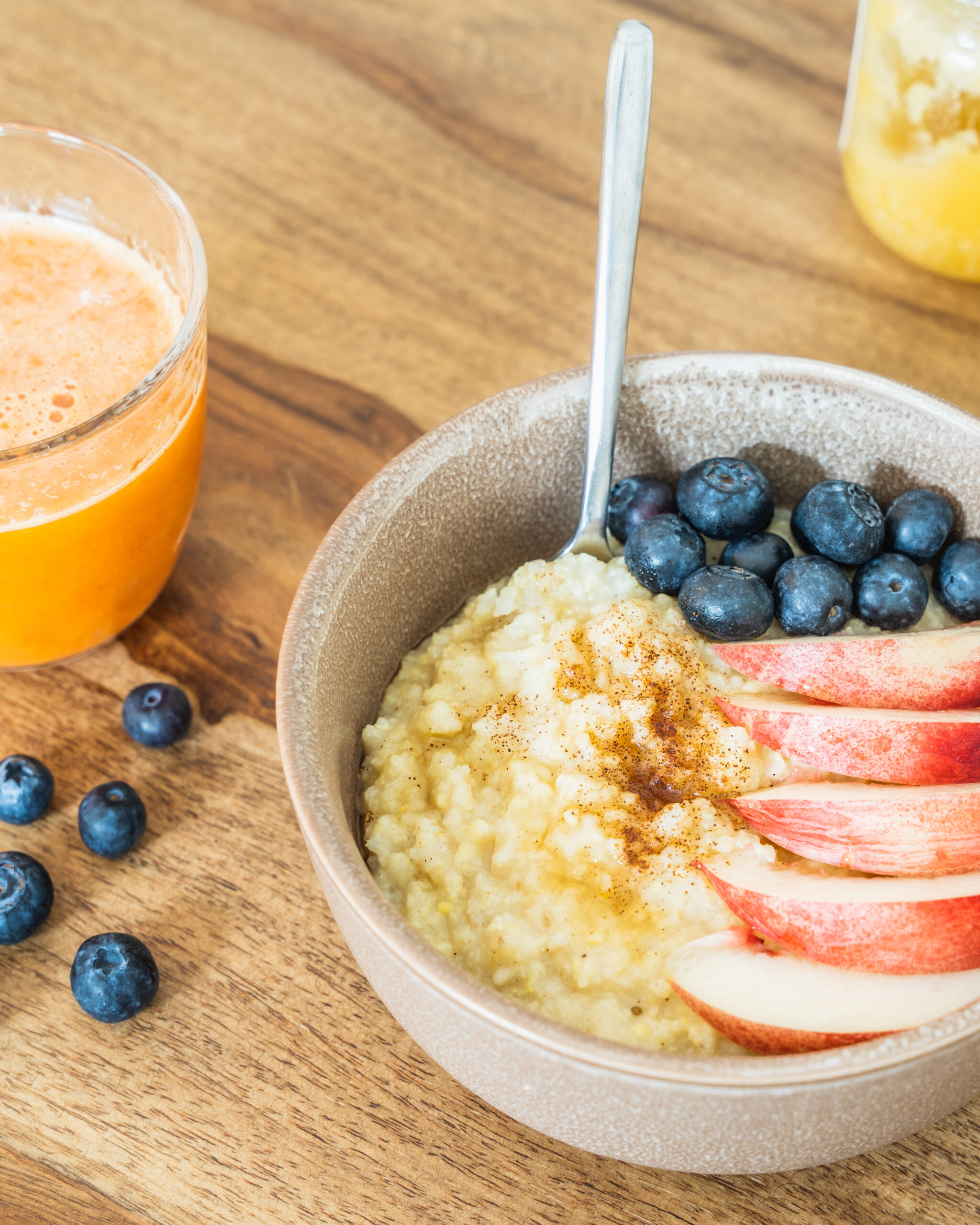 Porridge de millet aux fruits - vieillegraine.fr